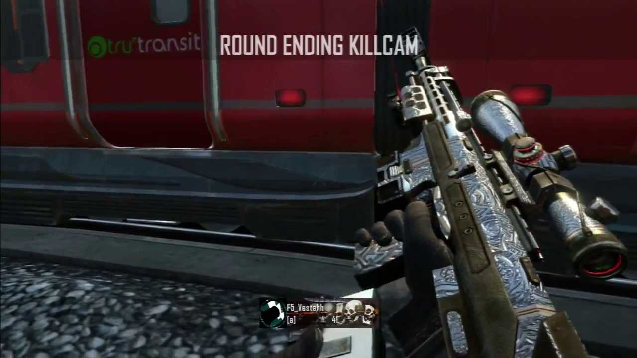 Sick Shot on BO2 TRAINBANG! - YouTube