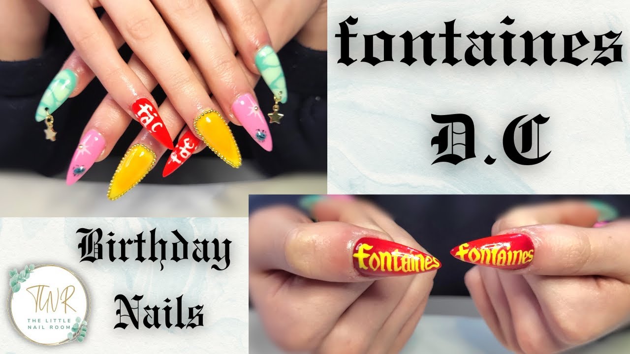 Fontaines D.C Nails For My Daughters Birthday #fontainesdc # ...