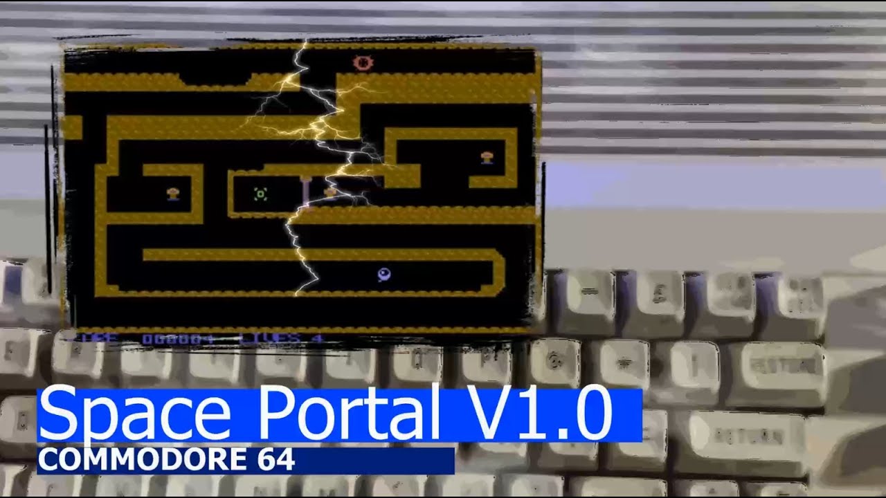 Commodore 64 -=Space Portal=- v1.0 - YouTube