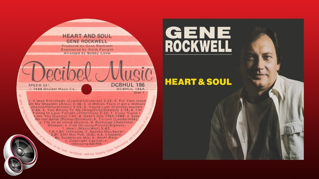 Gene Rockwell - Gene's hits 1965 - 1988 - YouTube