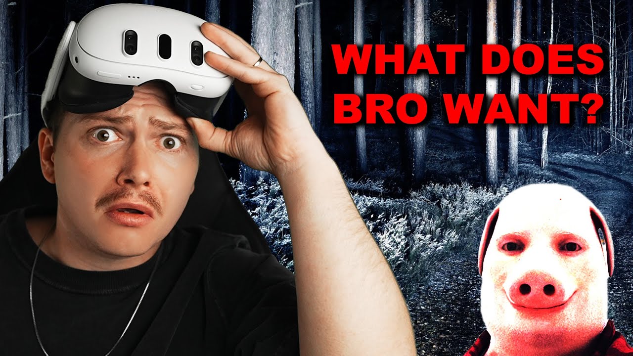 I PLAYED SCARY GAMES ON THE META QUEST 3 VR - YouTube