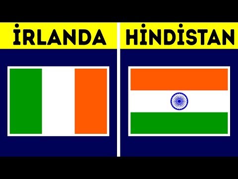 Bayrakları Neredeyse Aynı Olan 31 Ülke