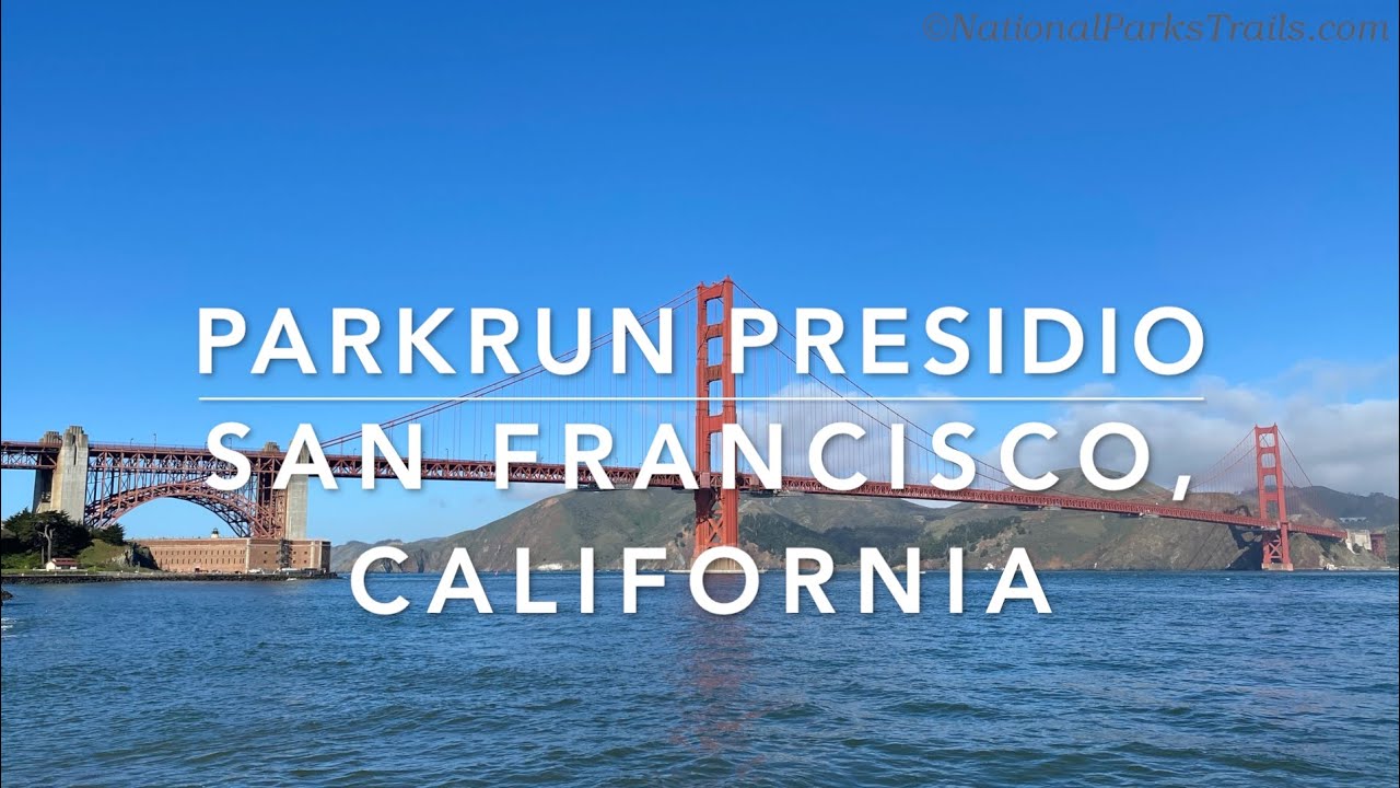 Parkrun Crissy Field on the Presidio, San Francisco, California, POV ...