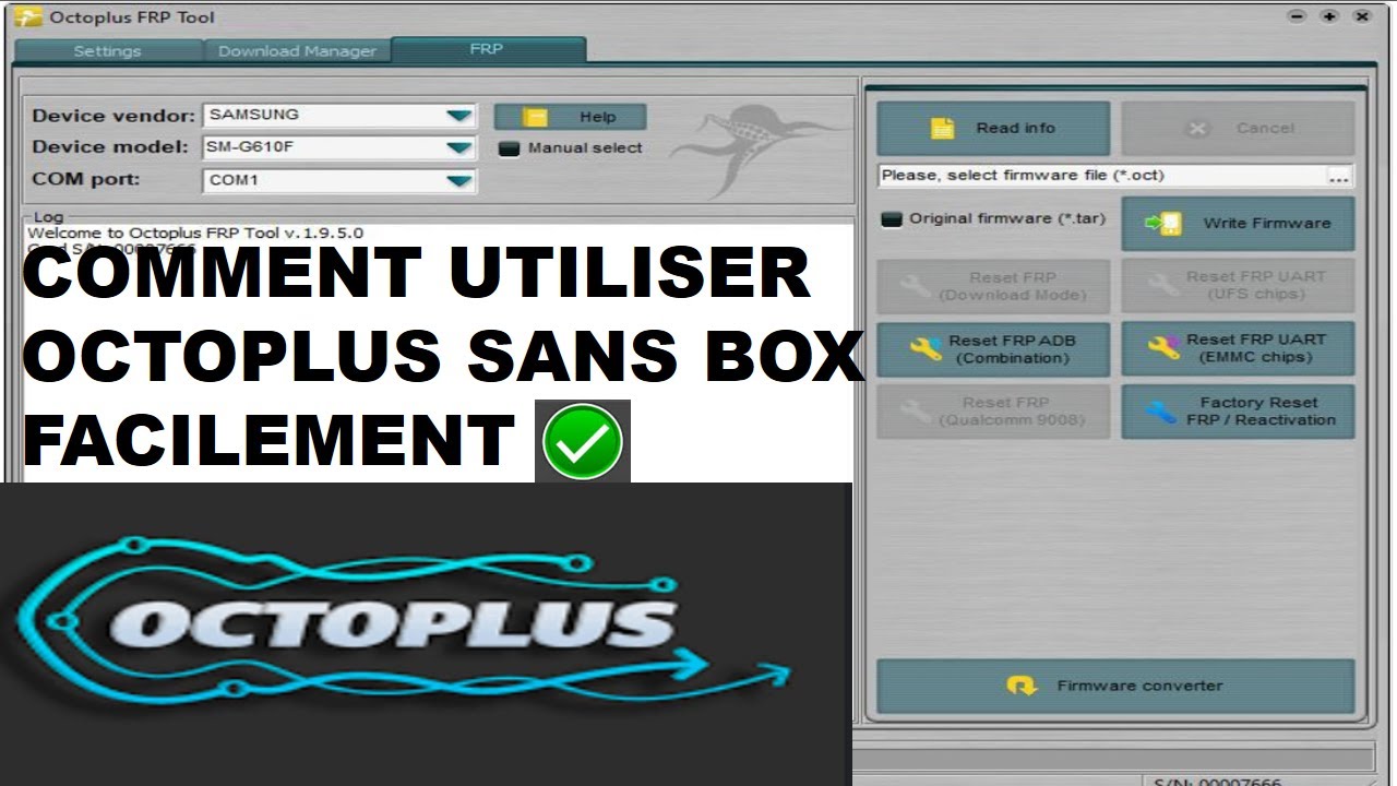 comment utiliser octoplus sans box - YouTube