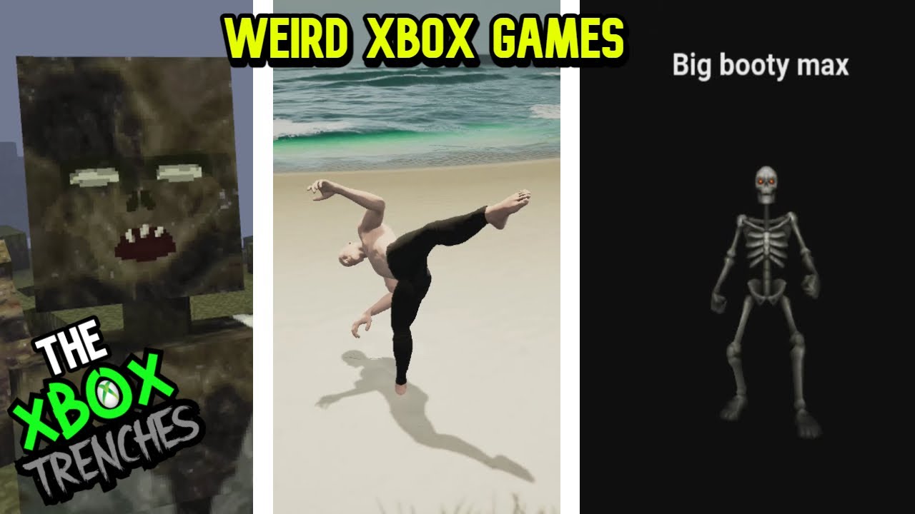 The WEIRDEST Games On Xbox | The Xbox Trenches | Ep. 1 - YouTube