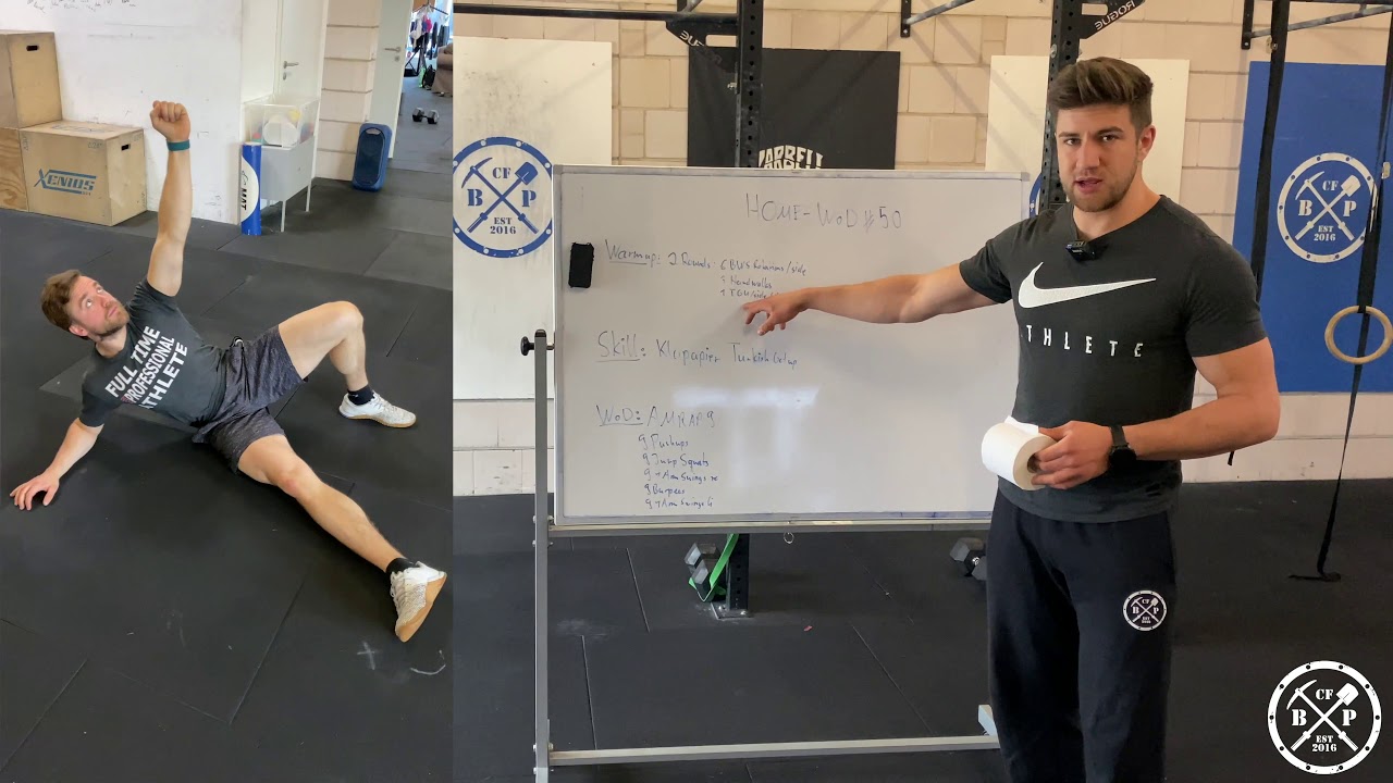 CrossFit Blue Pit - Home Workout #50 - YouTube