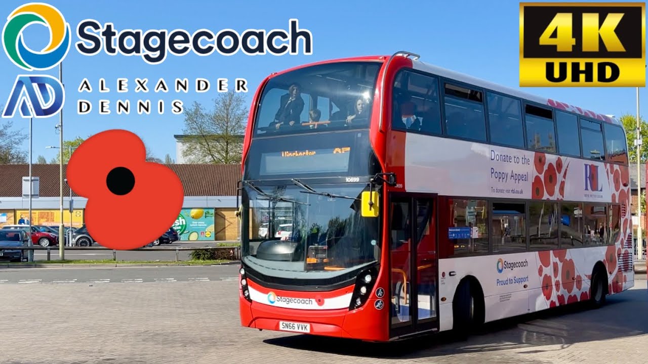 [Stagecoach South: 85 Andover to Winchester] Royal British Legion Poppy ...