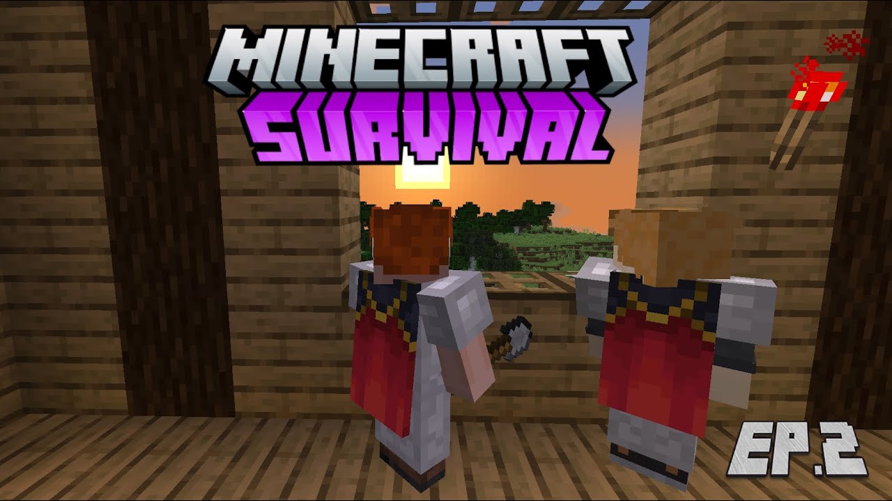 Minecraft Survival Let's Play Ep.2 | Digging Deep - YouTube