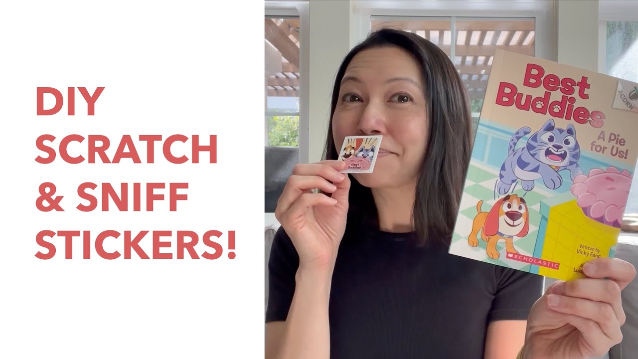 DIY Scratch and Sniff Stickers with Vicky Fang - YouTube