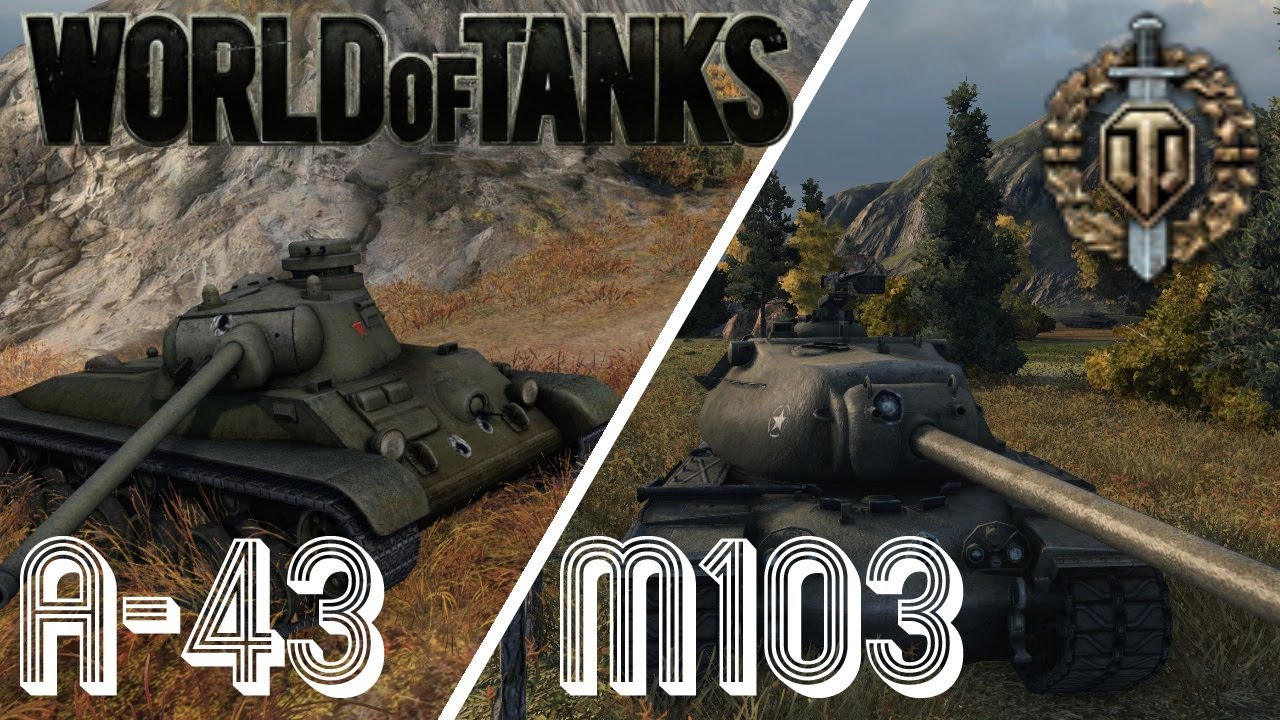 World of Tanks Replay | A43 | M103 - YouTube