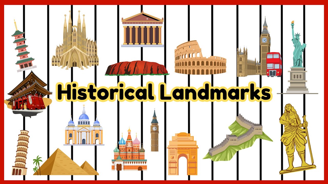 25 Historical Landmarks for Kids - Learn Historical Landmarks for ...