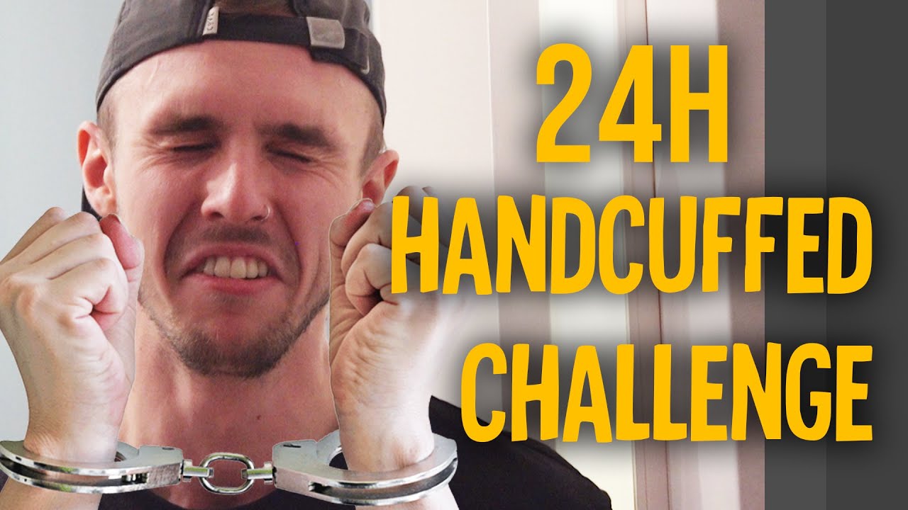 24h HANDCUFF CHALLENGE - YouTube
