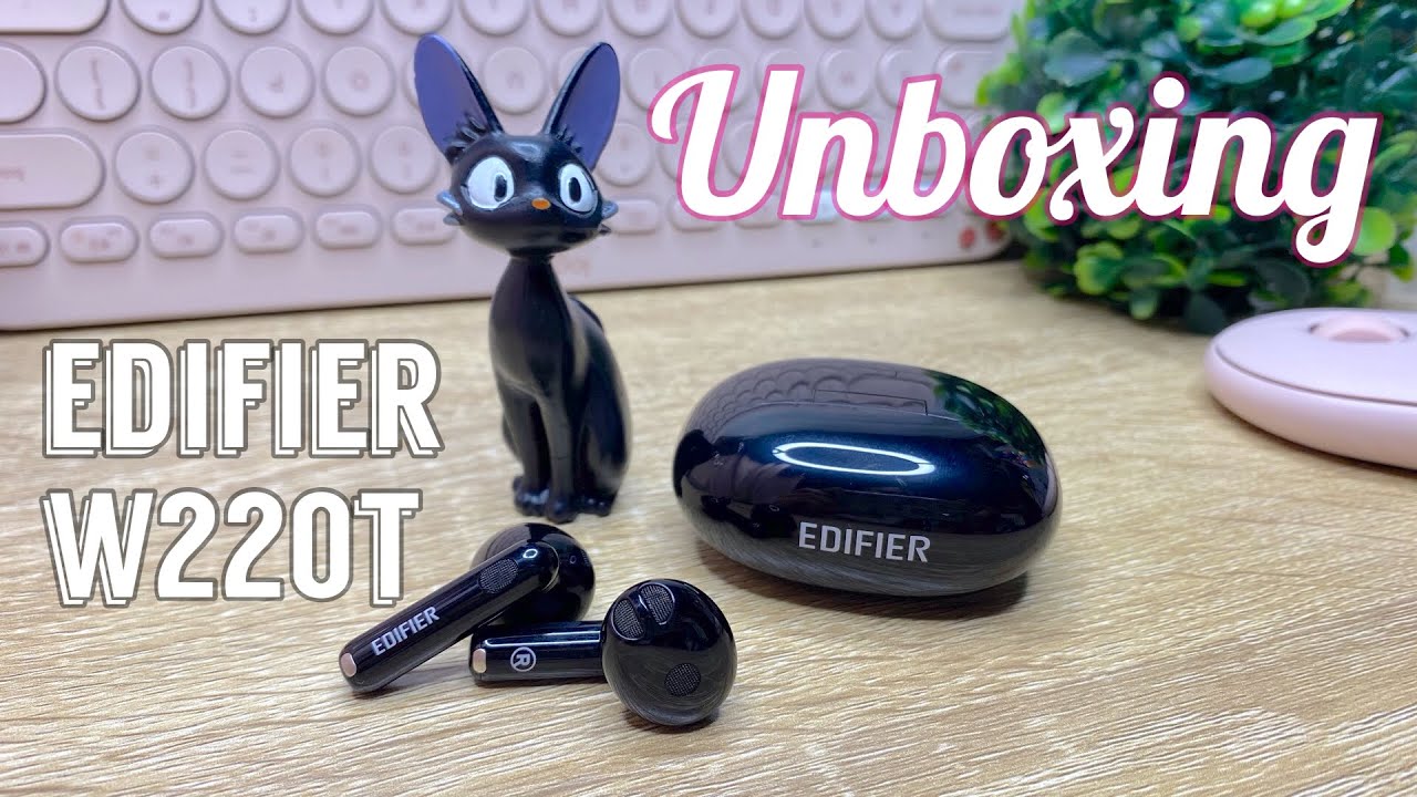 Unboxing Edifier W220T True Wireless Earbuds 2022 - YouTube