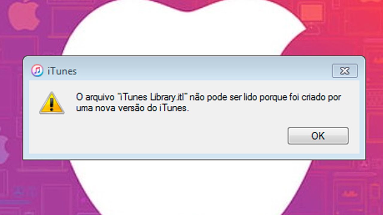 Itunes Library itl Erro - Aprenda a Resolver Rapidamente - YouTube