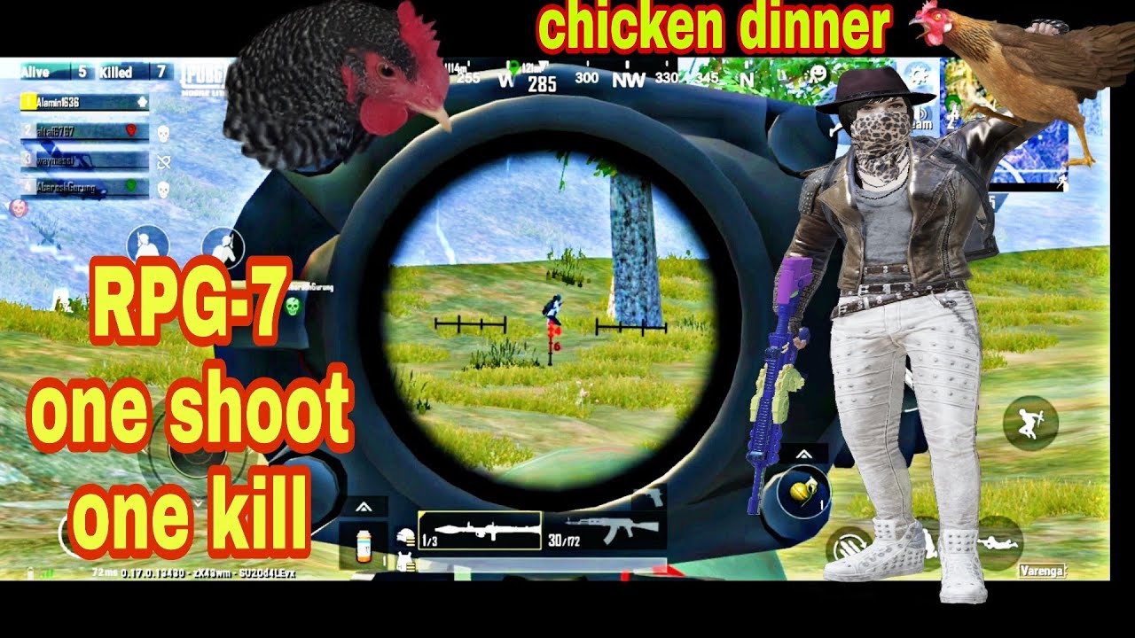 RPG-7 pubg mobile one shot one kill #pubg mobile - YouTube