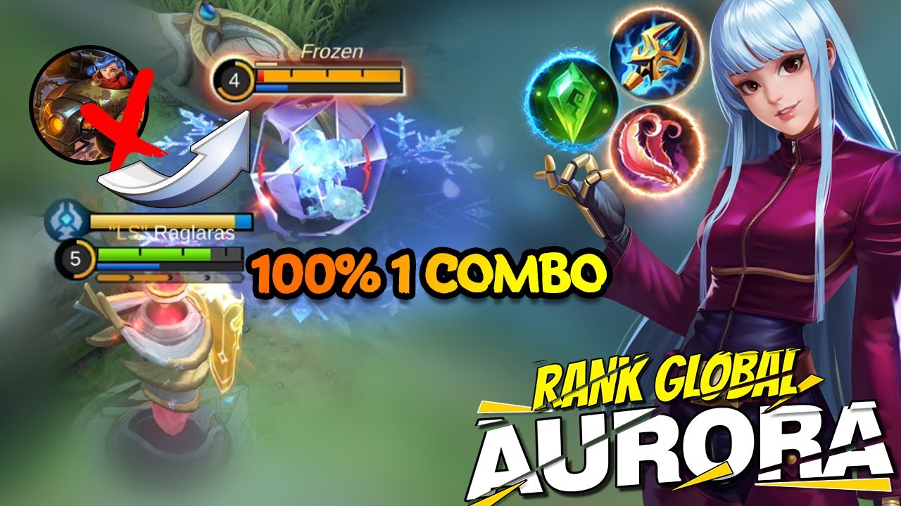 100% Combo - Aurora Best Build 2021 - Gameplay Top Global Aurora ...