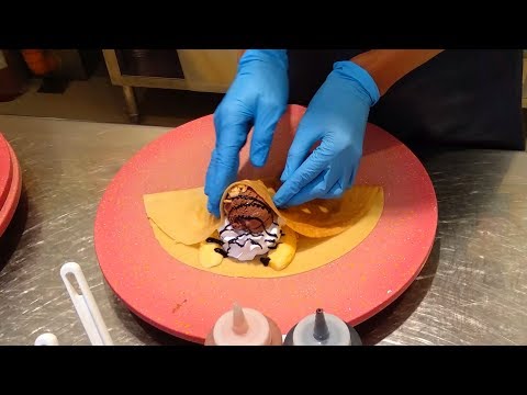 BORACAY ICE CREAM CREPE • Atlanta Crazy Crepe 🍨🍦🍌