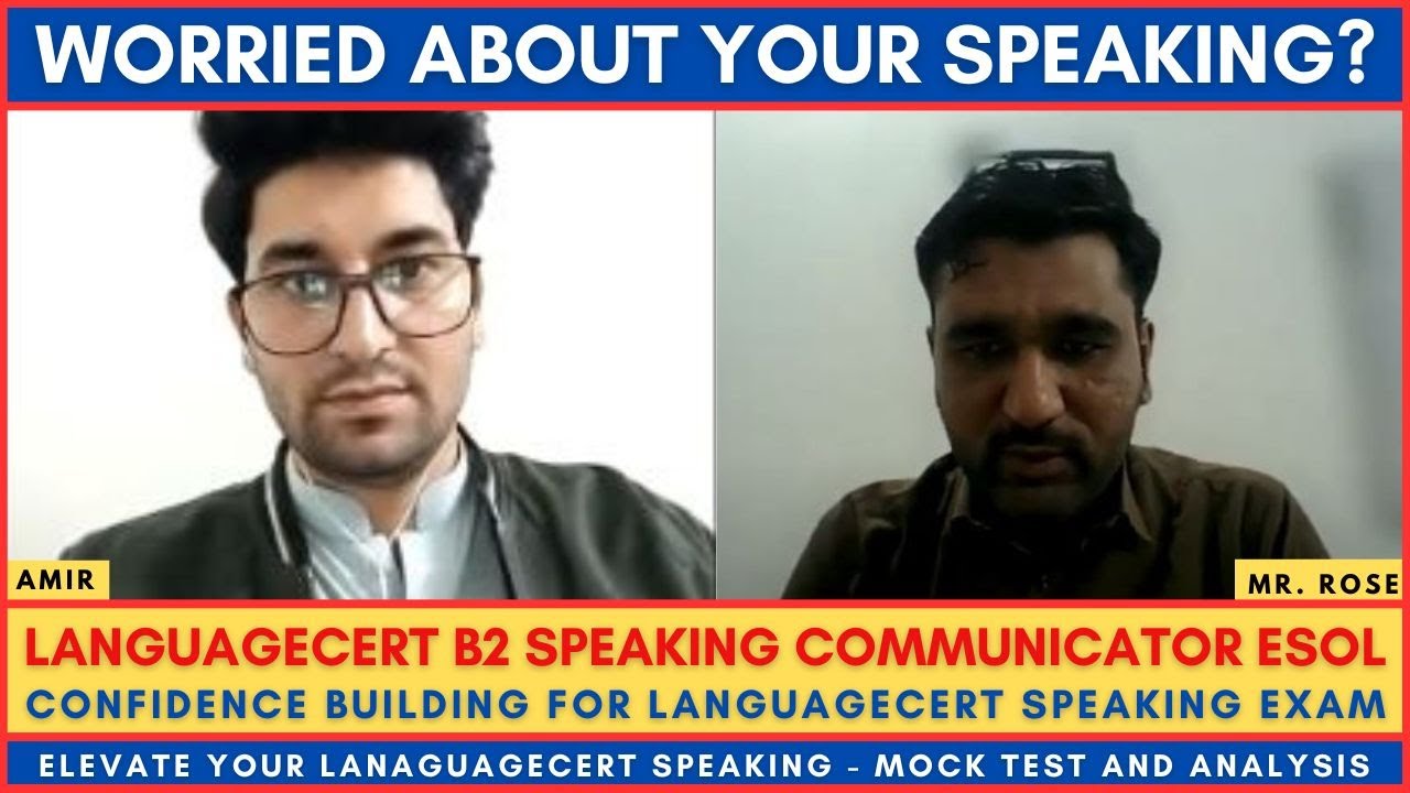 LanguageCert B2 Speaking Communicator ESOL | Language Cert ESOL | ESOL ...
