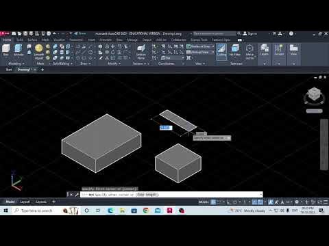 Solid modeling using Primitives 11.1 24/2 - YouTube