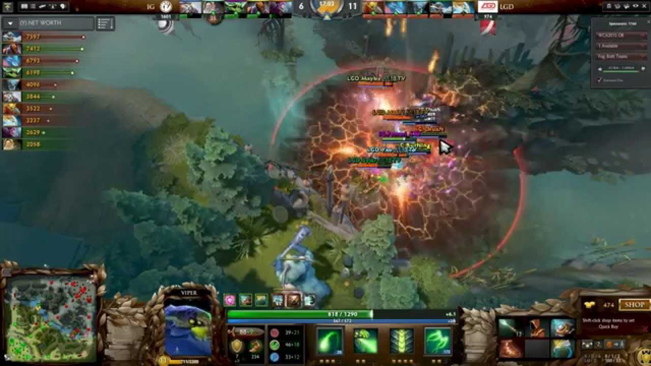 [DotA 2] WCA China 2015 EPIC COMBO TEAMWIPE BY LGD! 3/7/2015 - YouTube