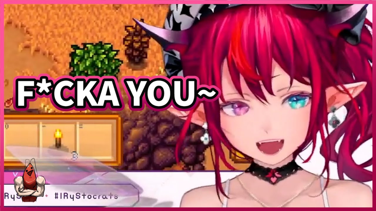 F**KA！在實況上講F字的IRyS【HololiveEN | IRyS】【vtuber中文翻譯】 - YouTube