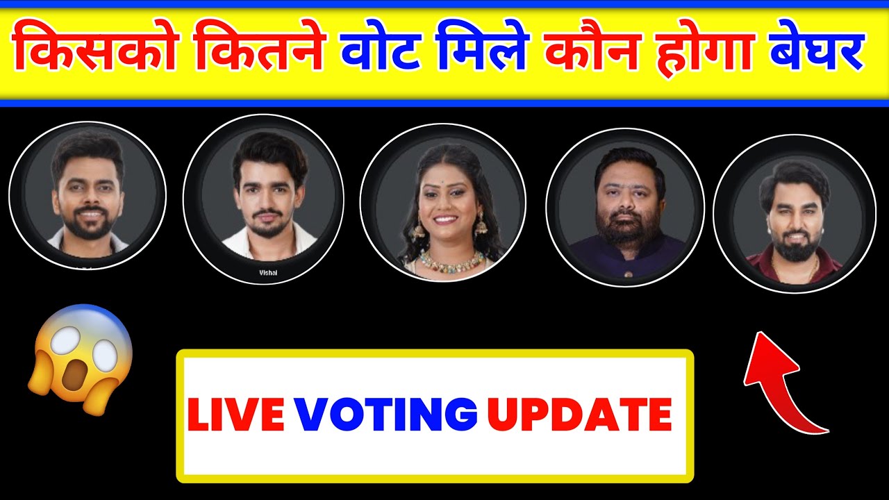 😲Bigg boss Voting Update live । Bigg Boss voting live update। Kataria ...