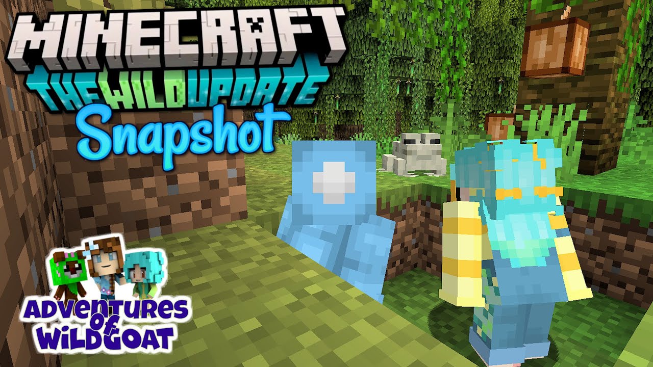 Frogs make Lights! - The Wild Update - Minecraft Snapshot - YouTube