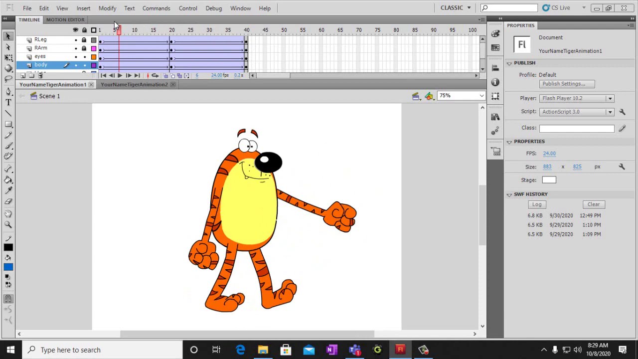 How to Submit Flash SWF Program Files - YouTube