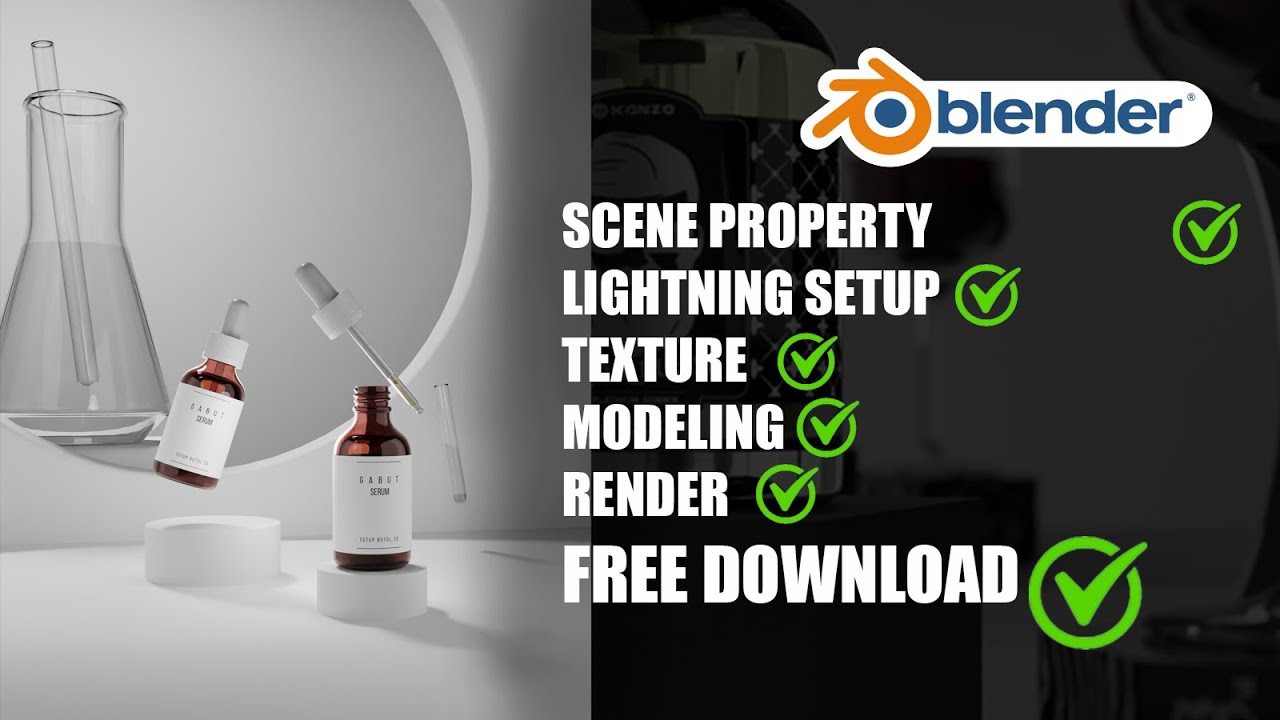 Blender Tutorial | How to Create Realistict Photo Product Visualization ...