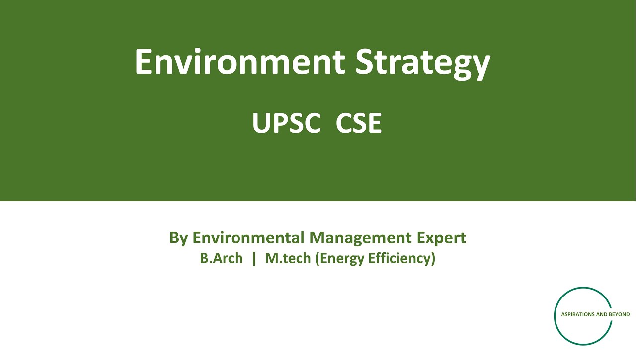 Practical Environment strategy for UPSC CSE #upsc #upscaspirants # ...