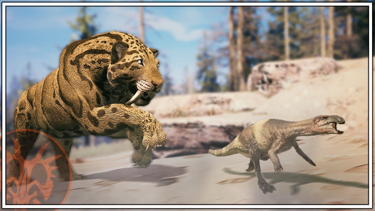 THE LIFE OF A SOLO SMILODON | PATH OF TITANS [GAMEPLAY] - YouTube