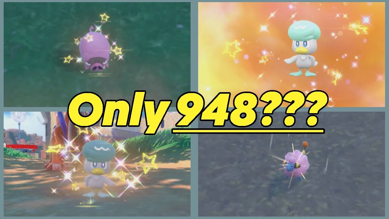 3 SHINY QUAXLY WITH ONLY 948 EGGS!! || Building A Living Shiny Dex Ep.2 ...