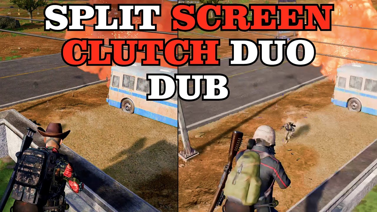 PUBG PS5 | SPLIT SCREEN DUO CLUTCH DUB - YouTube