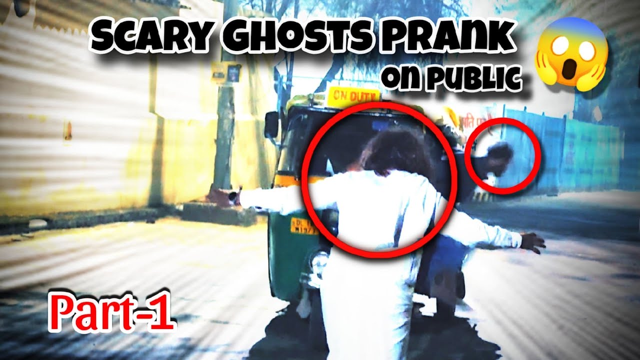 Scary Ghost Prank on Public | Real Ghost caught on camera. Funny ...