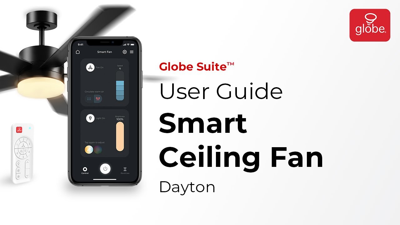 Smart Ceiling Fan (Dayton) - Set Up and User Guide | Smart Home Made ...