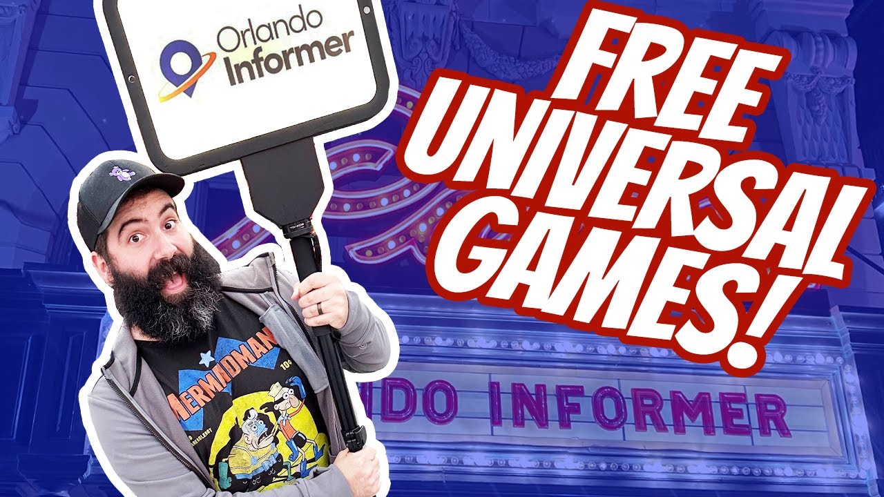 Playing Free Carnival and Arcade Games at Universal Orlando! - YouTube