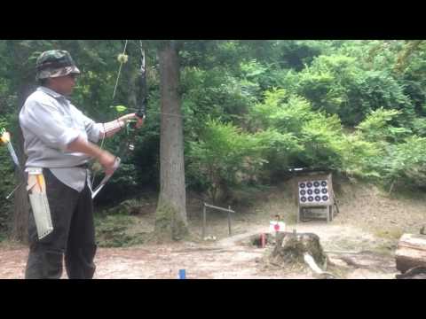 フィールドアーチェリー ベアボウ その6 Field Archery barebow