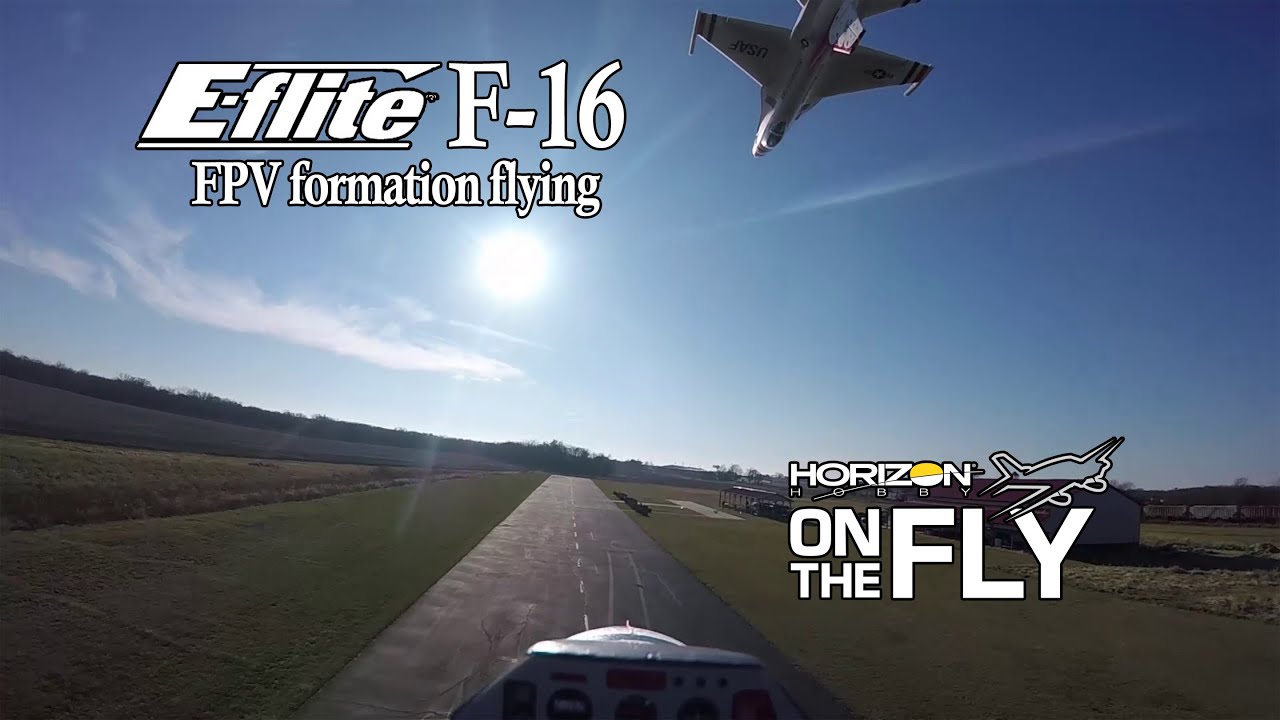 FPV Formation flying with two F-16's CLOSE ! - YouTube