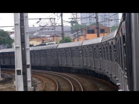 Open Window on Regional Train in Sao Paulo, Brazil - YouTube