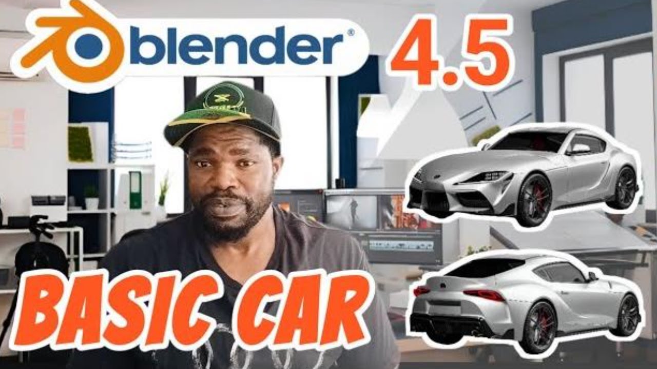 How to Create Basic Car models in Blender 4.5 - YouTube