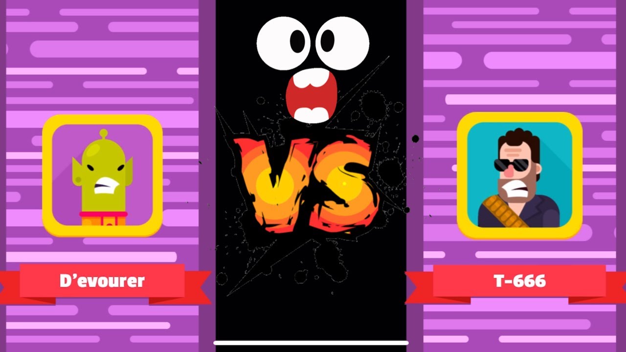 Bowmasters | D’evourer vs T-666 - YouTube
