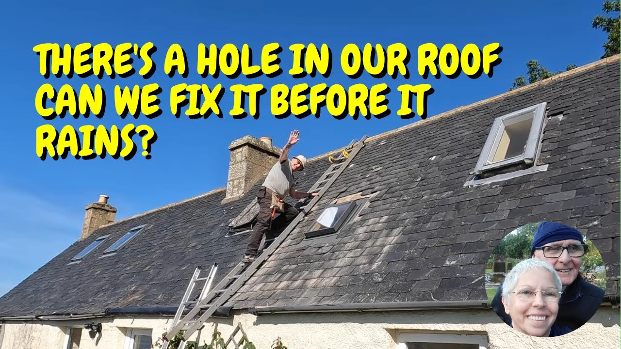 How Easy Is It to Replace a Skylight? Fixing a Hole in the Roof - YouTube