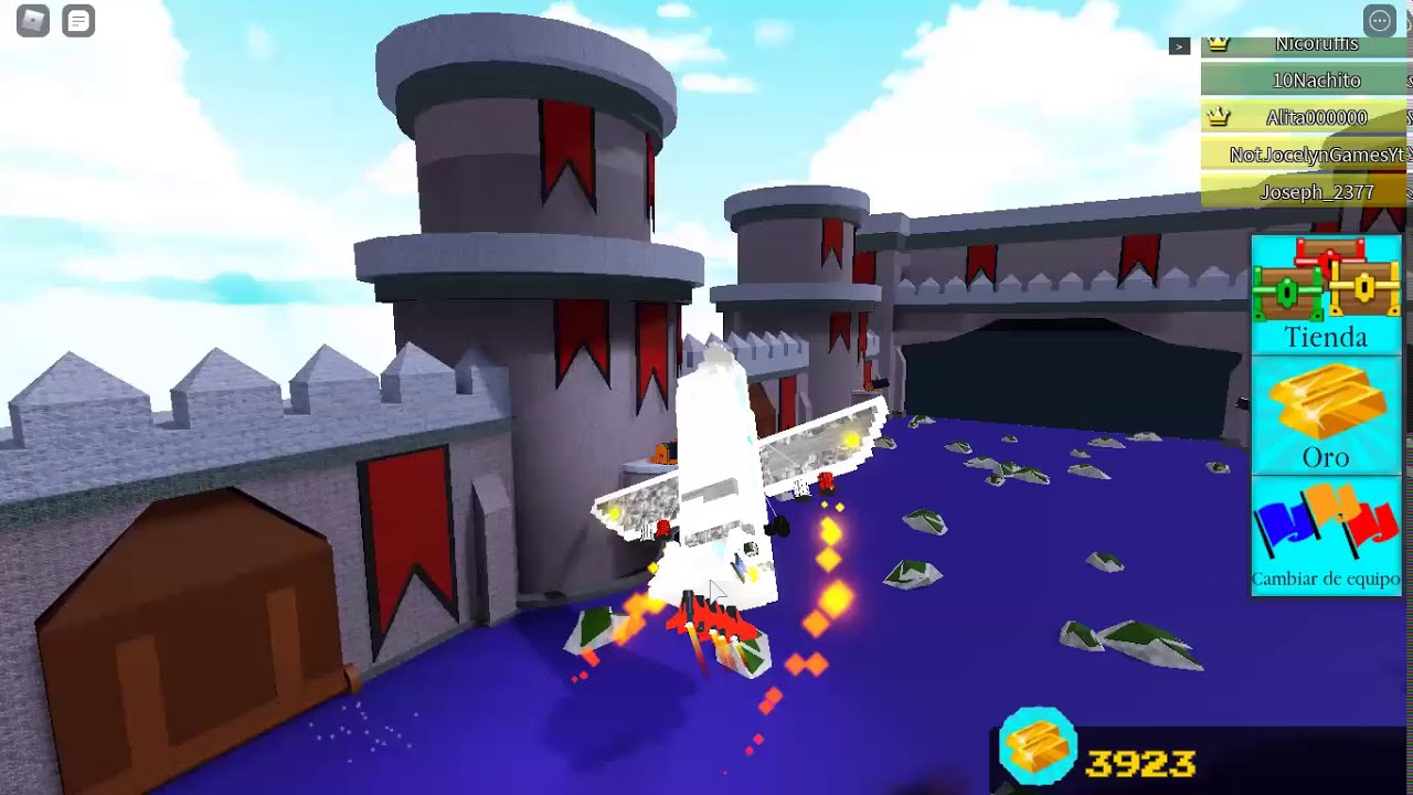 Explorando el avión que funciona Roblox - YouTube