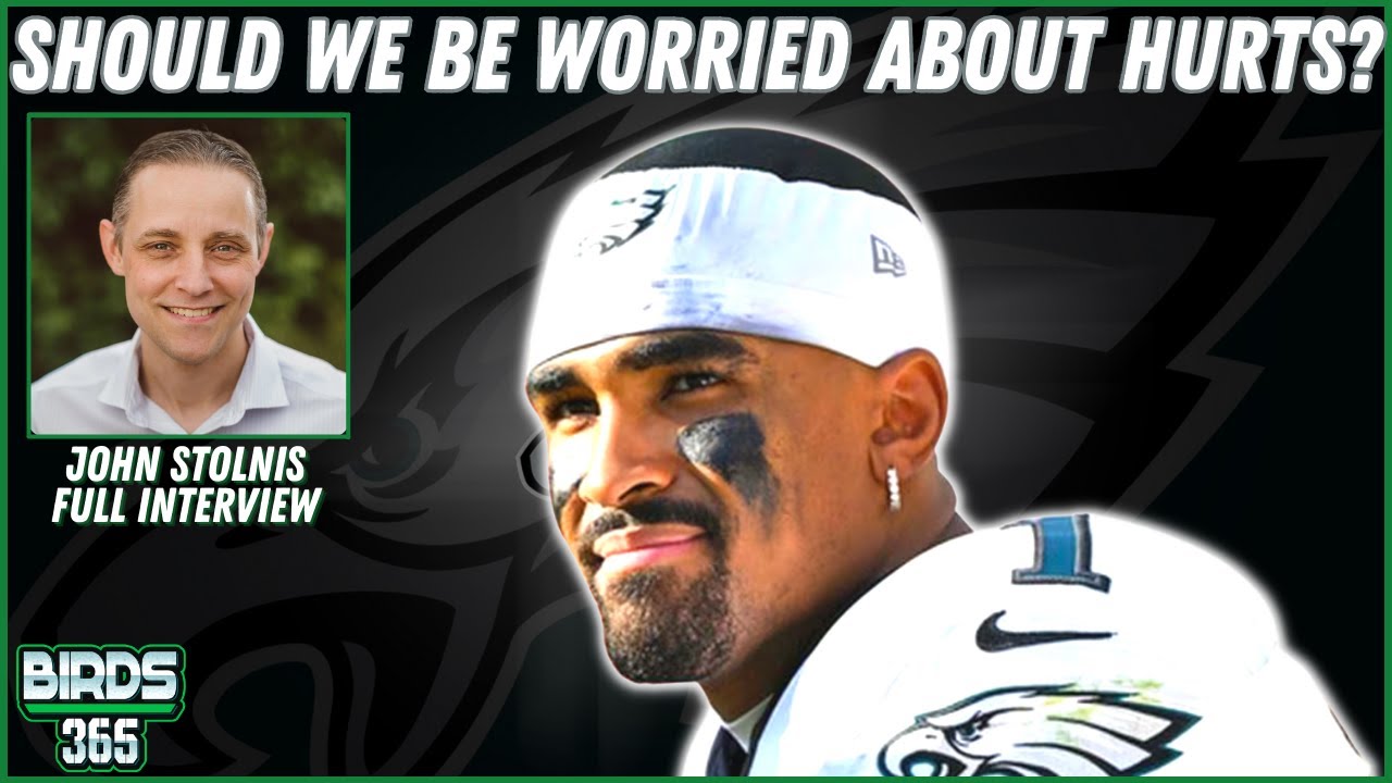 John Stolnis talks Jalen Hurts' Regression, Eagles Struggles on Offense ...