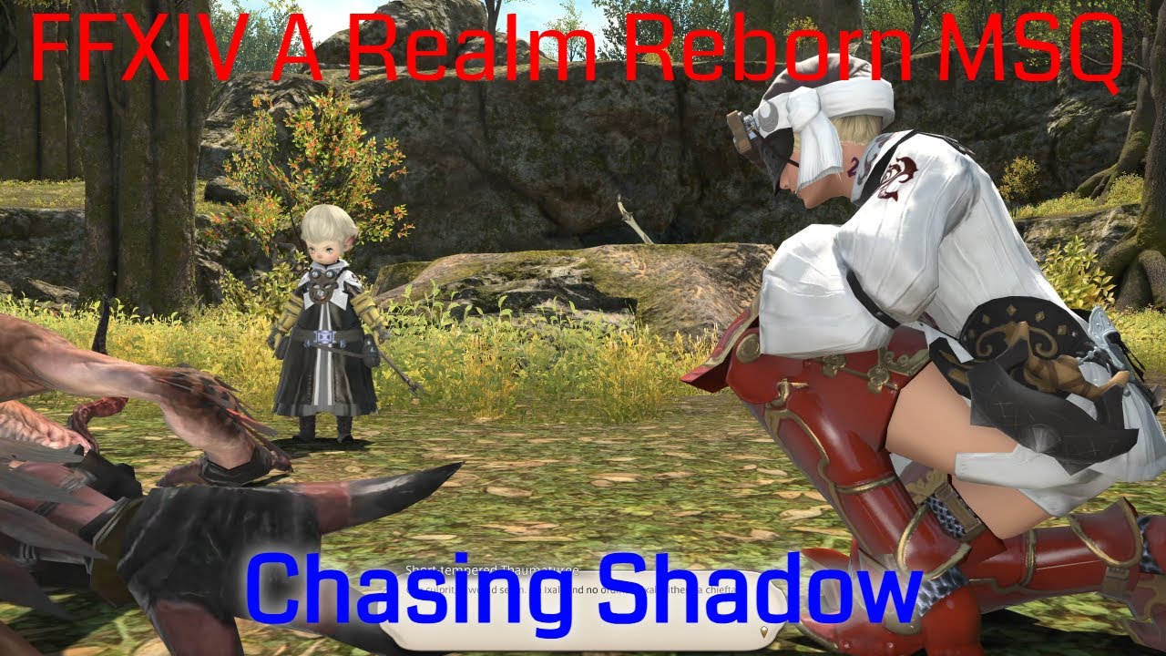 Chasing Shadow | #FFXIV A Realm Reborn MSQ #004 feat. Edward #FFIV ...