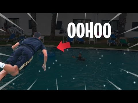 LE PERDANT SAUTE DANS LA PISCINE A MINUIT ! DÉFI - YouTube
