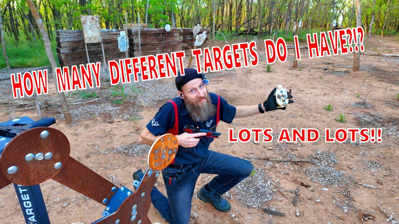 Check Out The Different Types of Targets I Have!! Really Cool Stuff ...