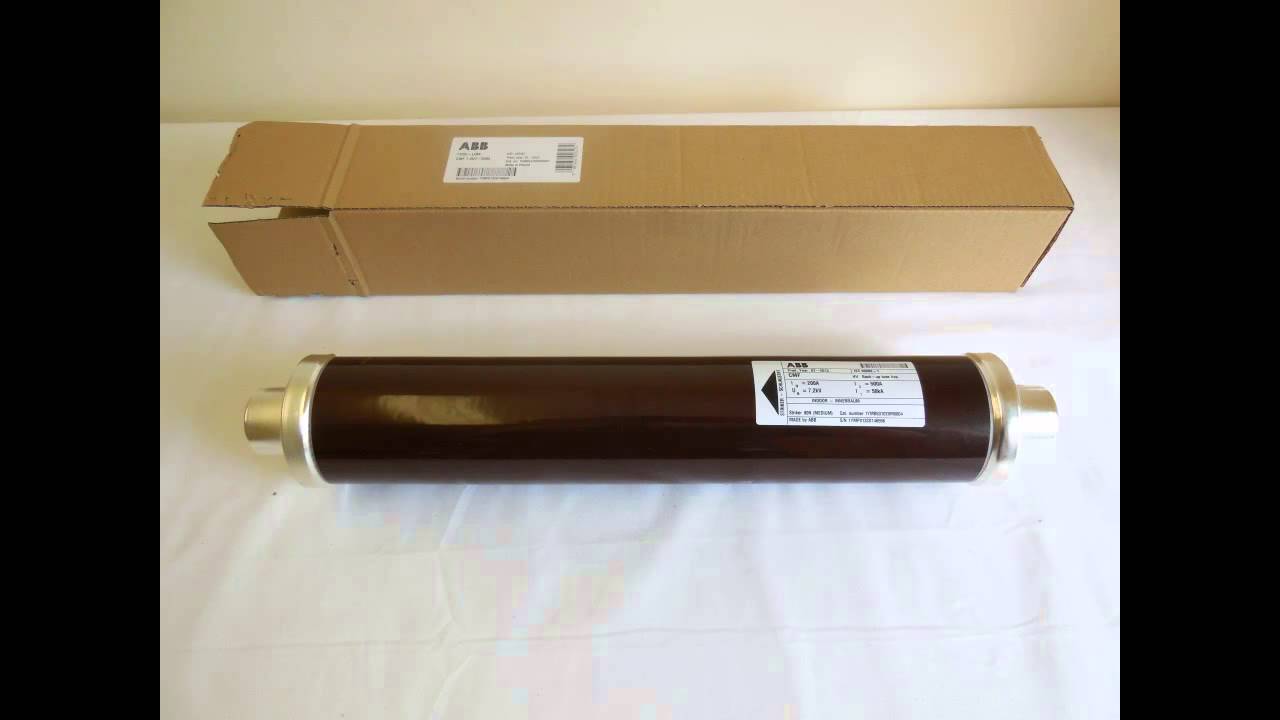 ABB CMF High Voltage Motor Fuses -7.2kV Rated Voltage 200A - YouTube