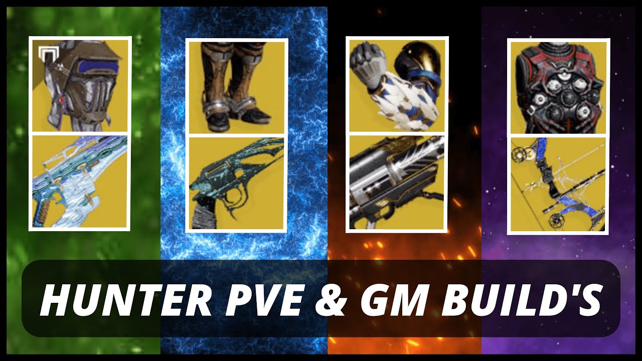 HUNTER PVE & GM BUILD's for Conqueror Title S23 (All Supers) | Destiny ...