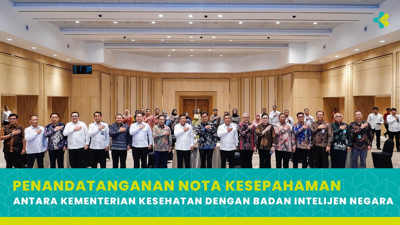 Penandatanganan Nota Kesepahaman Antara Kementerian Kesehatan Dengan ...